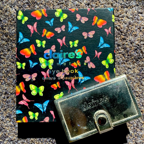 Claire's | Makeup | Claires Colorful Butterfly Eyeshadow Makeup Set ...